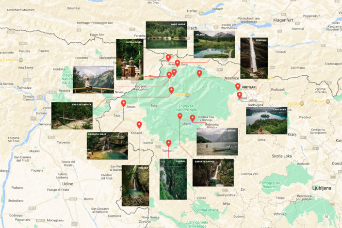 O nosso itinerário no Parque Nacional Triglav - Viagens à Solta